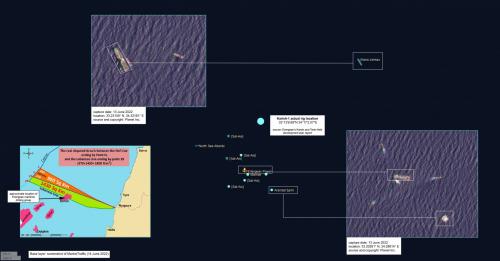 Increased Activity Linked to Israeli Drilling Visible in Karish Gas Fields