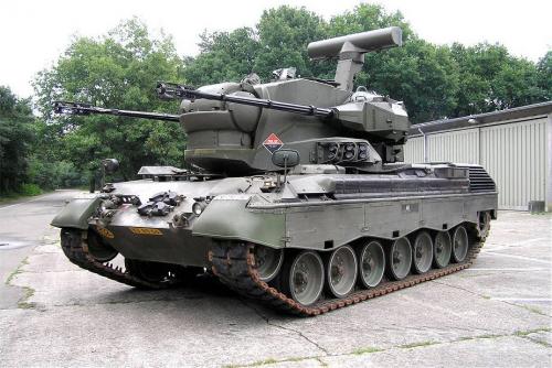 UAE: View on the Gepard anti-aircraft gun