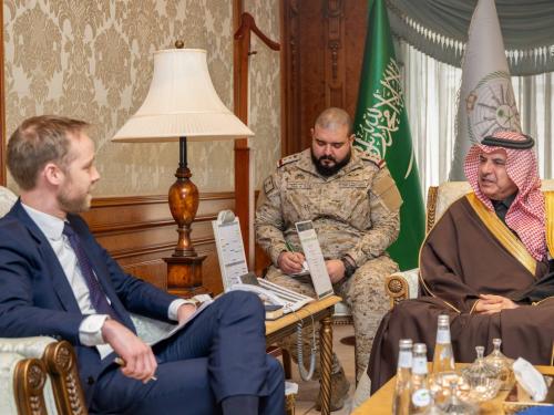 Saudi Arabia: Al-Otaibi-Falcon meeting, enhancing TOT cooperation