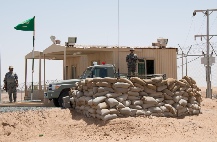 Saudi border surveillance systems with Yemen