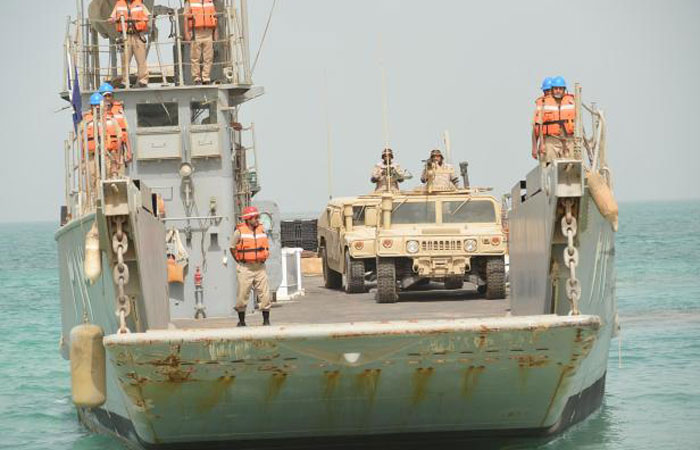 Saudi RSNF Eastern Fleet and Gulf Shield 1 exercise
