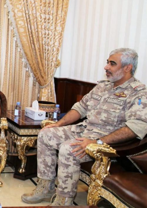 Qatar: Colonel Fahd Al-Sulaiti, standing and role