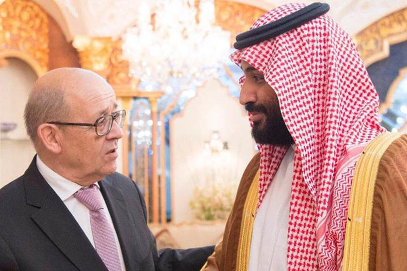 Saudi Arabia - France: Caesar code