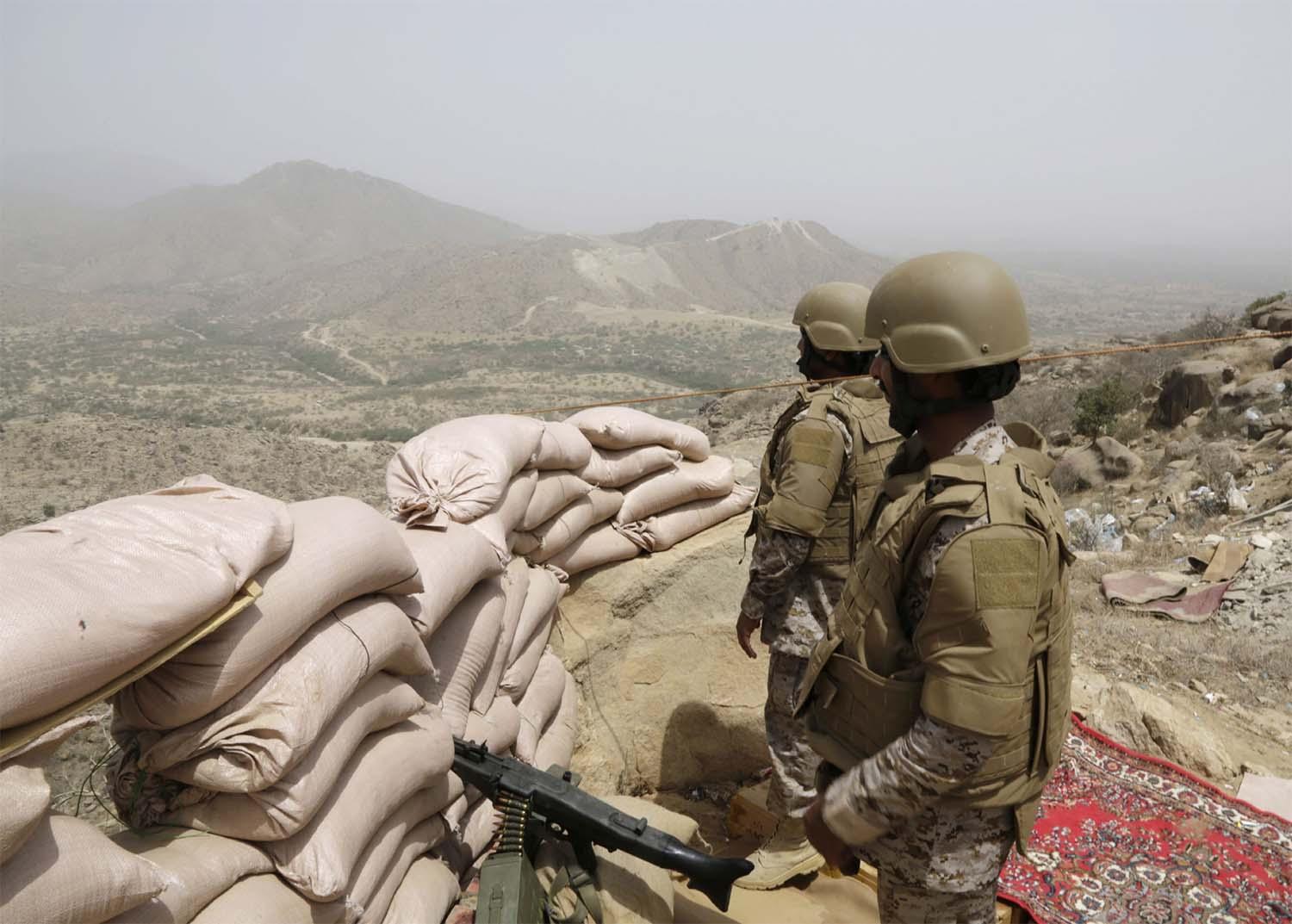 Houthi attack on Saudi border